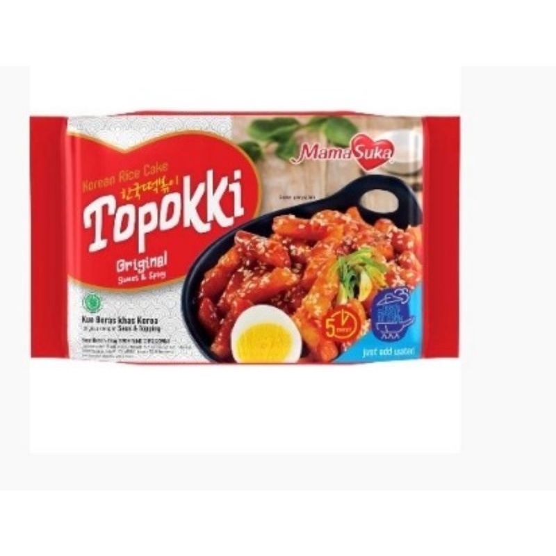 Jual Toppoki Topokki Tteokbogi Mamasuka | Shopee Indonesia