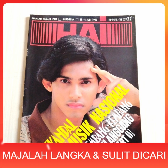 Jual Majalah HAI No.22 Jun 1990 Cover ISKANDAR R. Langka | Shopee Indonesia