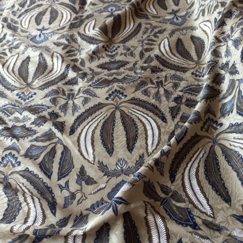 Jual kain batik meteran batik jaquar emboss -50cm | Shopee Indonesia