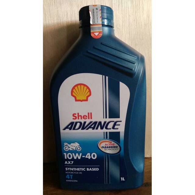 Jual Oli Shell 4T AX7 SAE 10W-40 1L original | Shopee Indonesia