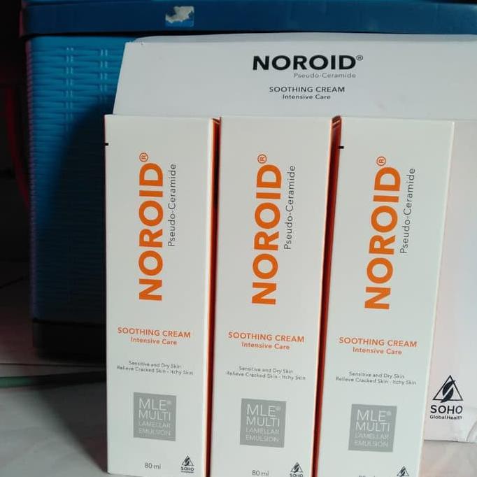Jual Noroid Soothing Cream 80 ml / kulit kering, Dermatitis atopik ...