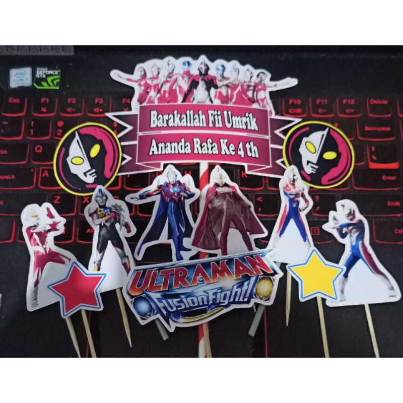 Jual ultraman cake topper hiasan kue | Shopee Indonesia