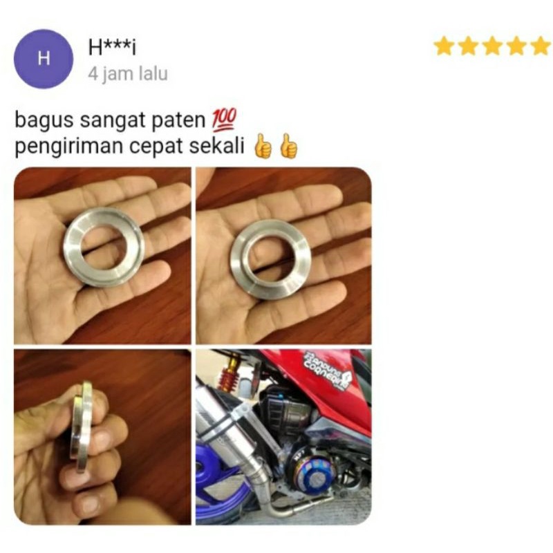 Jual PAKING KNALPOT ASBES KNALPOT BEAT SCOOPY GENIO VARIO 110 RACING ... Jual PAKING KNALPOT ASBES KNALPOT BEAT SCOOPY GENIO VARIO 110 RACING ...