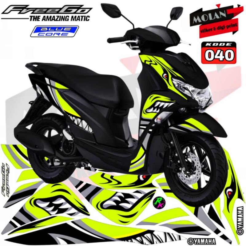 Jual Decal Sticker Striping Variasi Freego 125 Freego Old Freego Lama ...