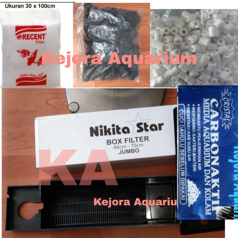 Jual Paket media filter aquarium dan kolam / Top filter aquarium kolam ...
