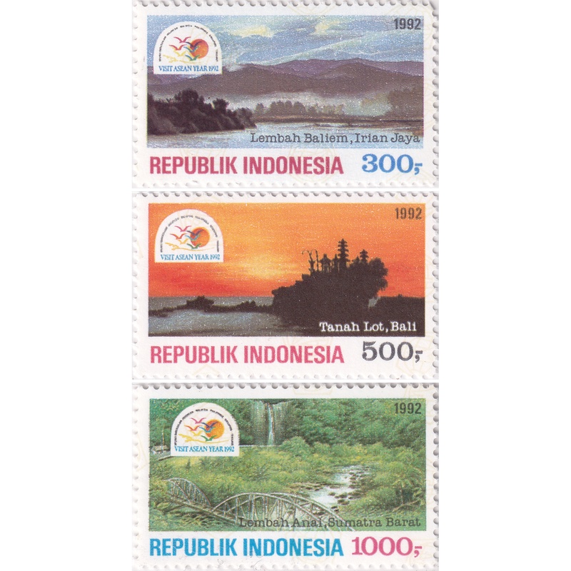 Jual Prangko Indonesia 1992 - Visit ASEAN Year | Shopee Indonesia