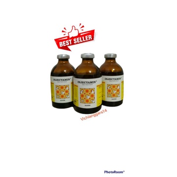 Jual injectamin, multivitamin untuk ternak sapi, kambing domba | Shopee ...