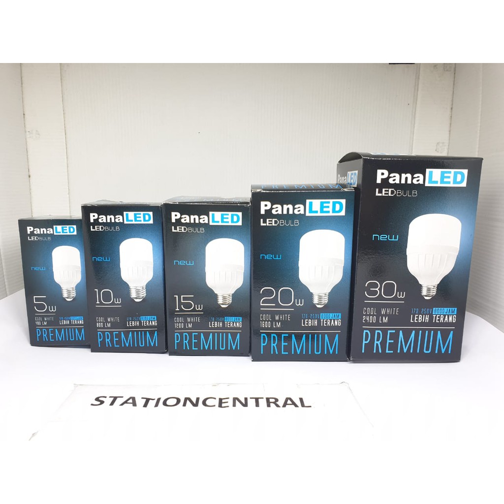 Jual PANALED PREMIUM lampu LED Capsule Bohlam 5 Watt/10 Watt/15 Watt/20 Watt/30 Watt/ 40 Watt ...