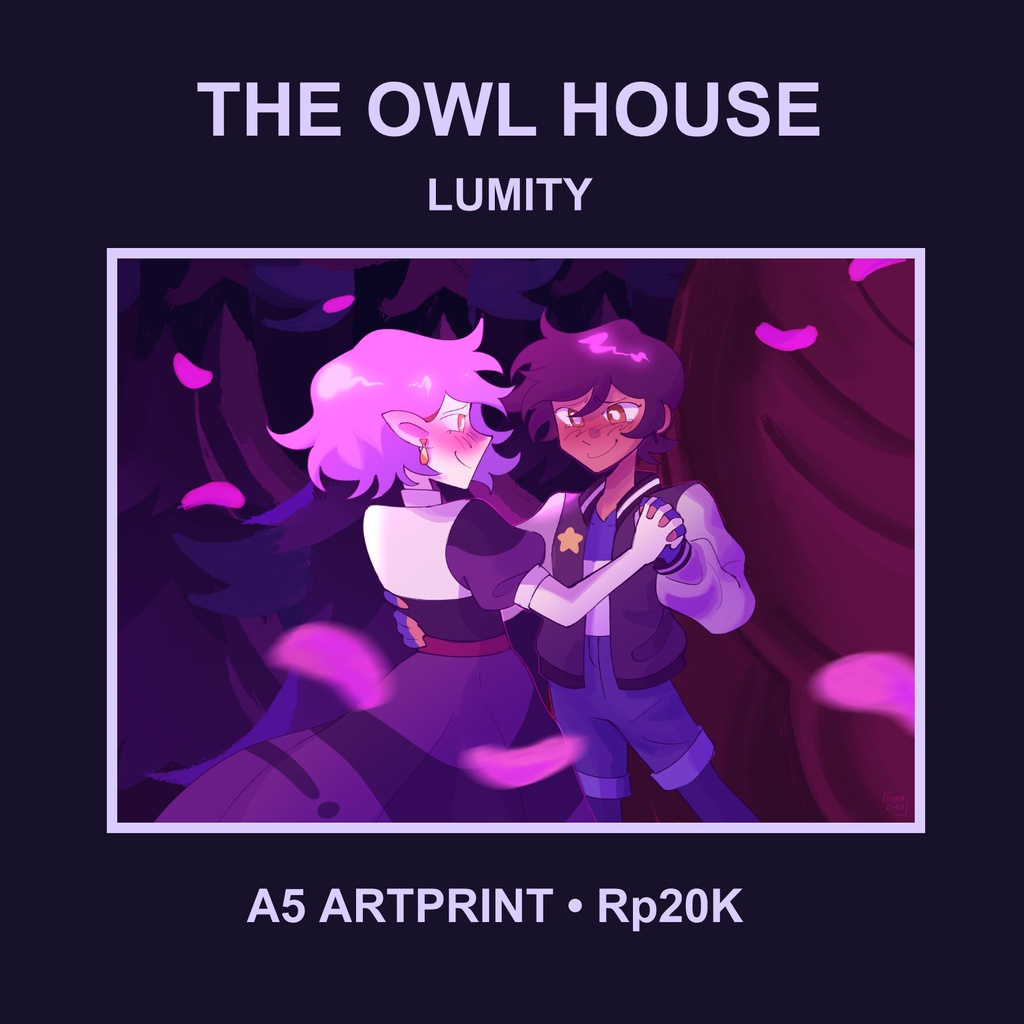 Jual The Owl House - Lumity - A5 Art Print Fanmerch | Shopee Indonesia