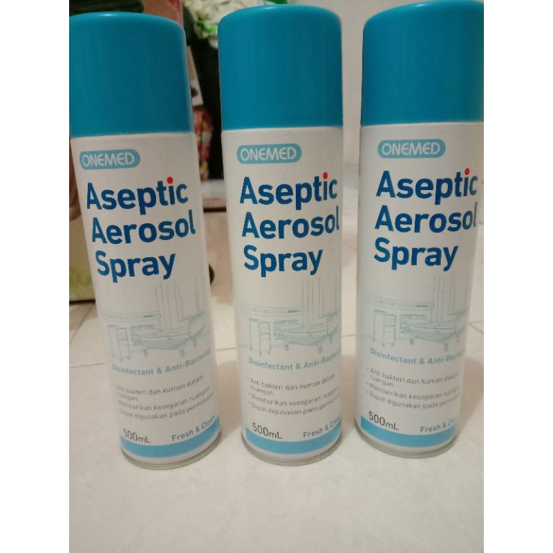 Jual ASEPTIC AEROSOL SPRAY One Med 500 ML ( Anti Bakteri dan Kuman ...