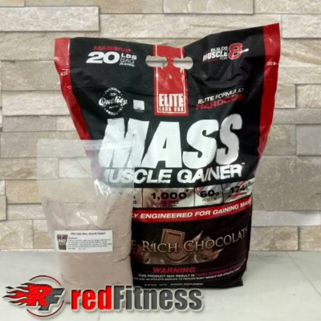 Jual Elite Labs Mass Muscle Gainer Eceran 1 lb 1lb / 2 lbs - Elitelabs ...