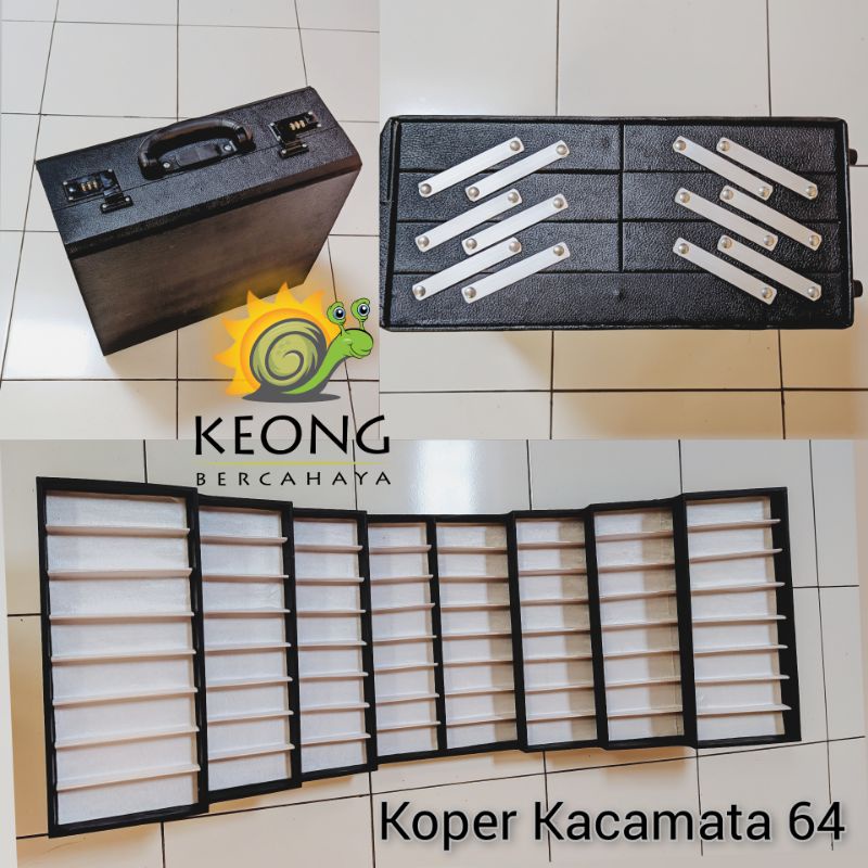 Jual Box Koper Kapal Perahu Kacamata Optik Isi 48 & 64 | Shopee Indonesia