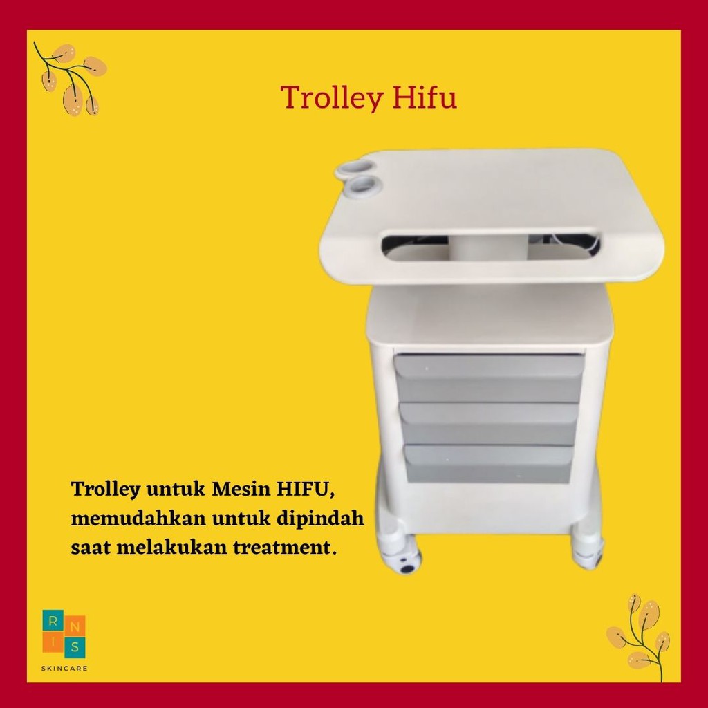Jual Trolley Hifu/Trolly Hifu/Meja Trolly Hifu/Trolly Mesin Hifu/ Hifu ...