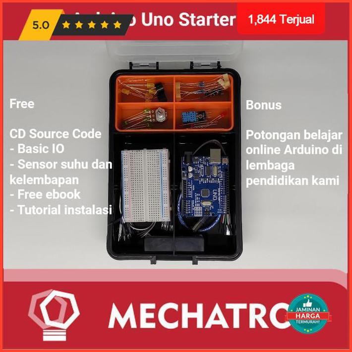 Jual Extra Cashback Arduino Uno Starter Learning Kit Compatible Paket ...