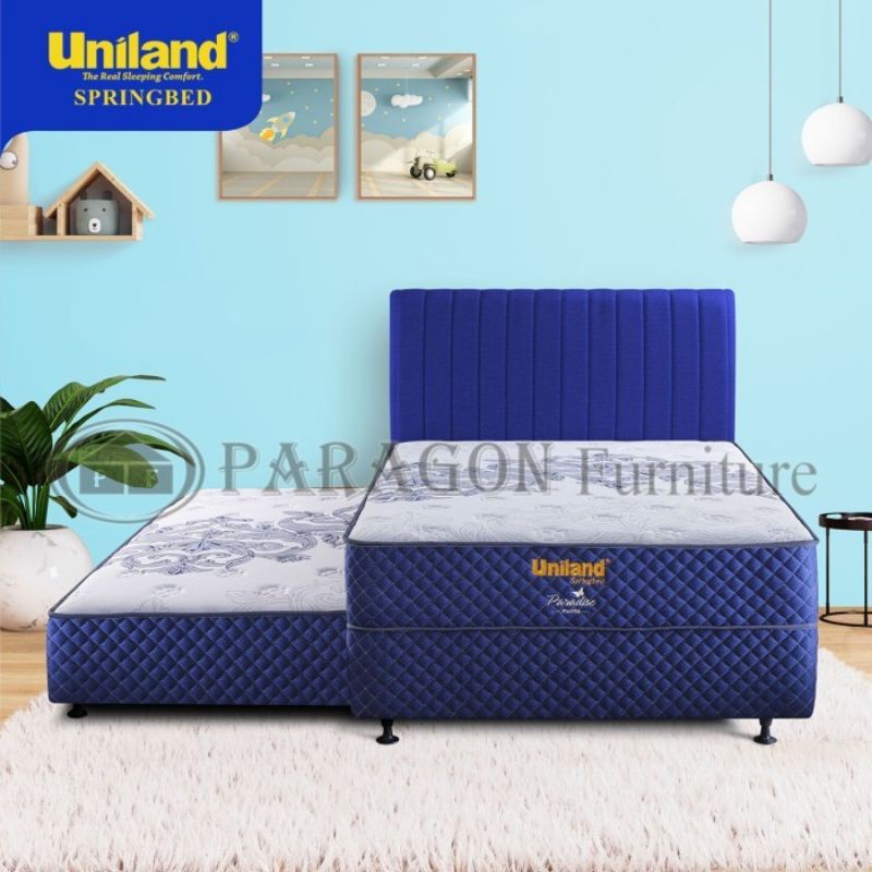 Jual 2in1 Paradise HB Yoona - Full set Uniland spring bed | Shopee ...
