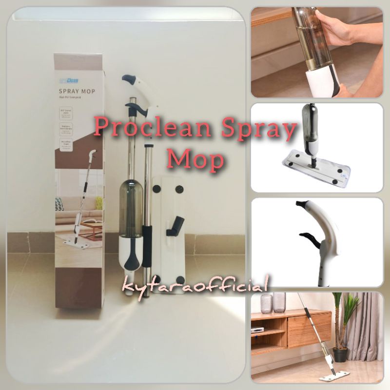 Jual Proclean Alat Pel Semprot Spray Mop dengan Botol dan Kain ...