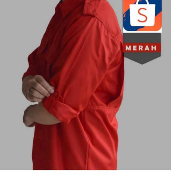 Jual Rare Item Kemeja Pdl outdoor Tactical Lapangan Warna Merah Lengan ...