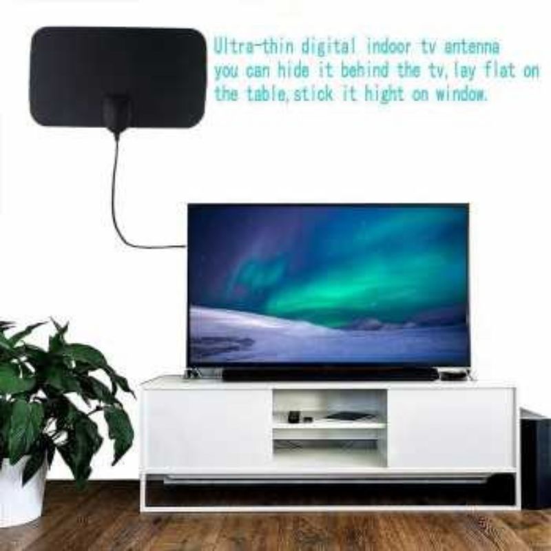 Jual Antena TV Digital Indoor Outdoor 25dBDVB-T2 4K HD Kualitas Tinggi ...