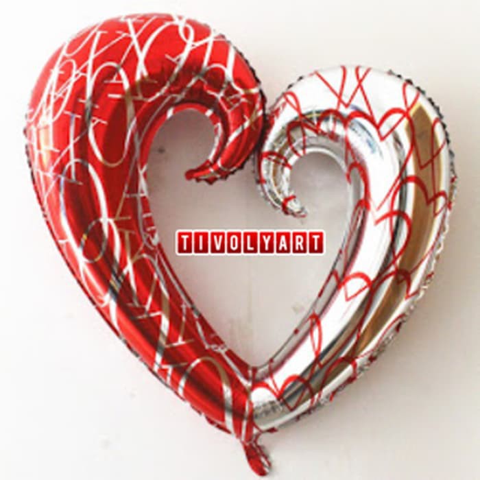 Jual Balon Foil Love Bolong JUMBO | Balon Love Jumbo | Balon Love Motif ...