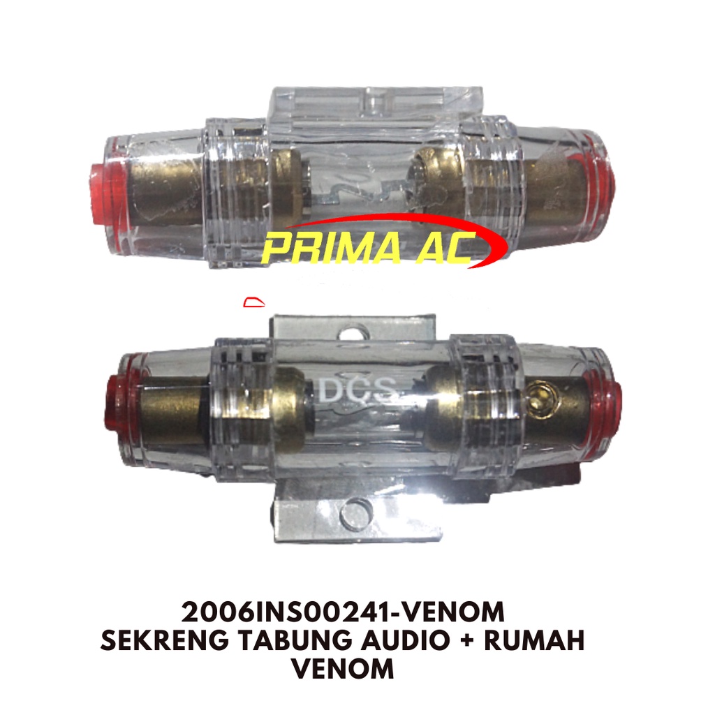 Jual Fuse Sekring/sekering Sekreng Tabung Audio Rumah VENOM 100a fuse ...