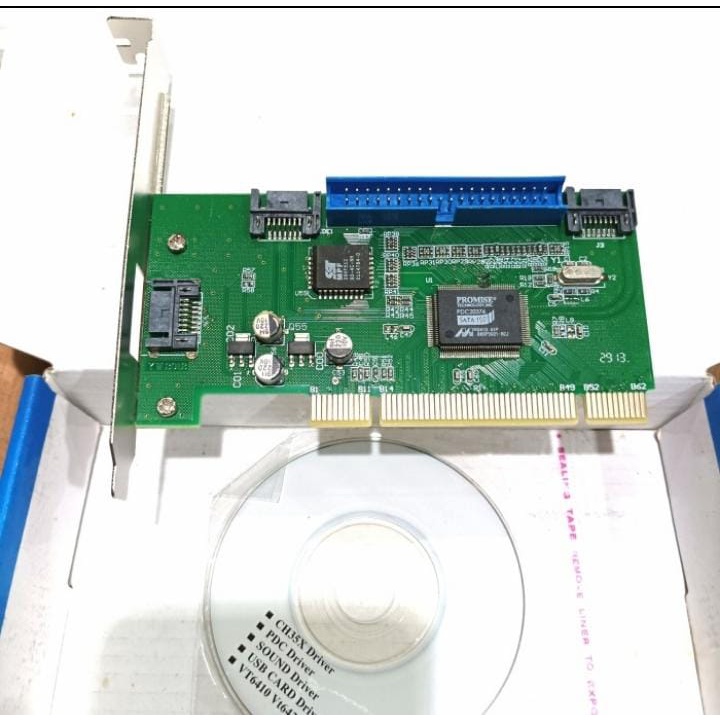 Jual Pci card Pci IDE+SATA card SATA+IDE card 3x port SATA 1x port IDE ...