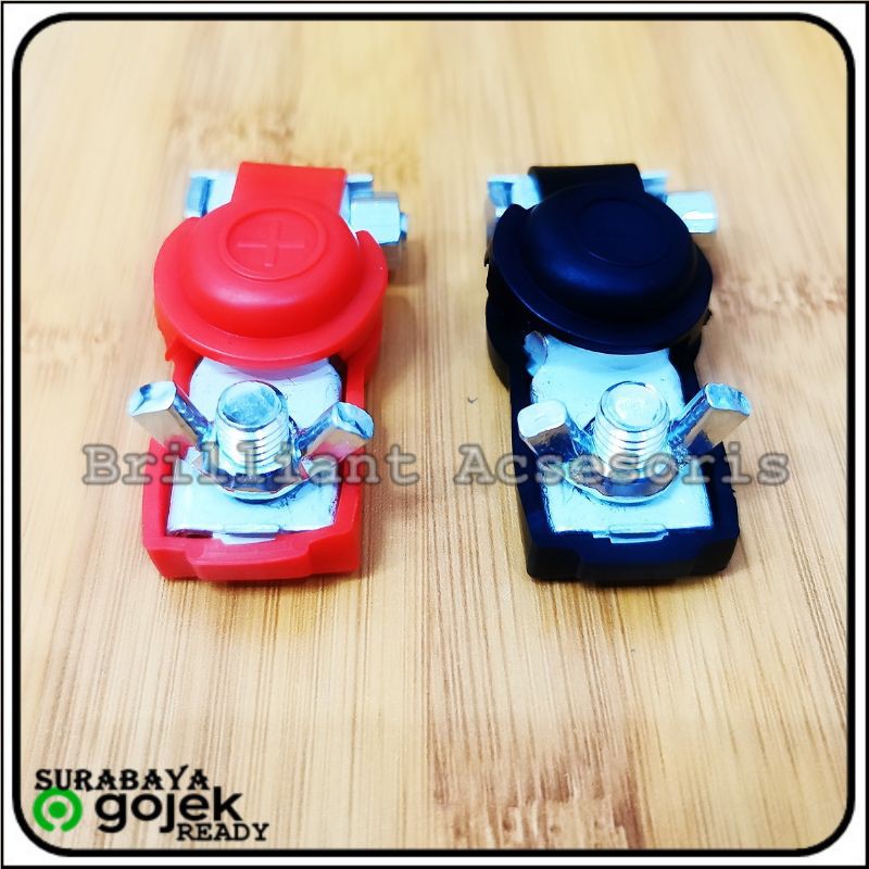 Jual Klem Accu - Klem Aki - Tembaga Putih - Harga Set | Shopee Indonesia