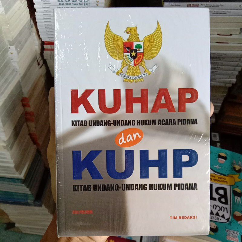 Jual BUKU KUHP DAN KUHAP, KITAB UNDANG-UNDANG HUKUM ACARA PIDANA DAN HUKUM PIDANA ORIGINAL ...
