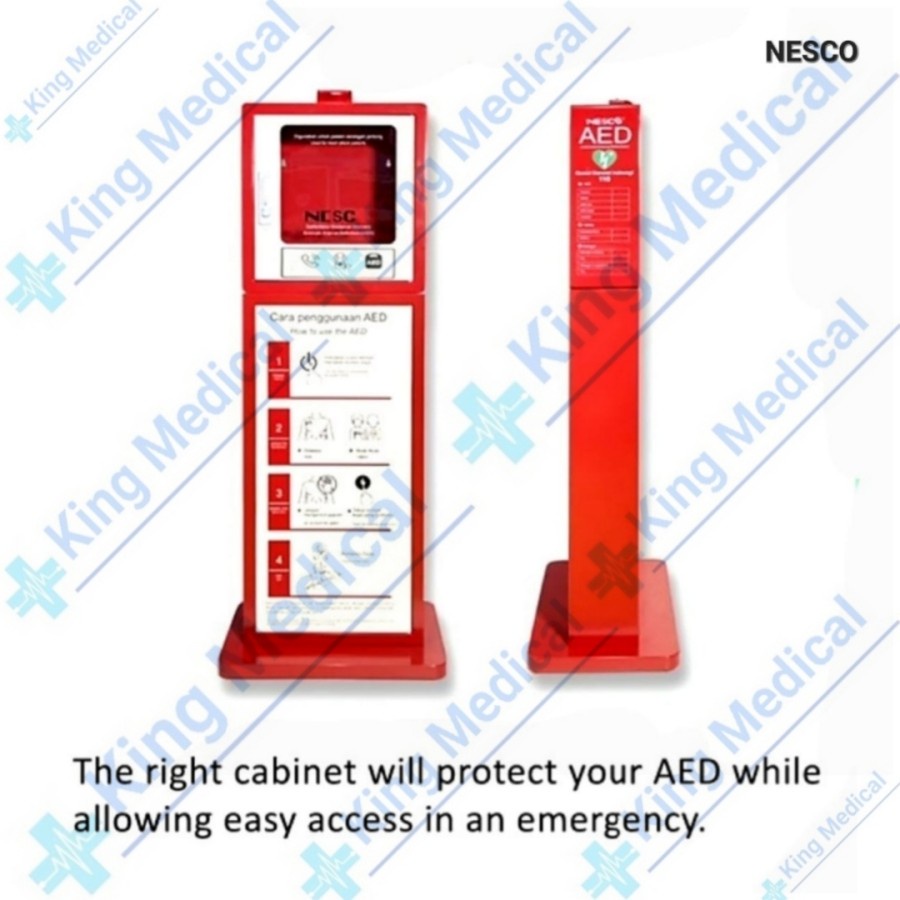 Jual Floor Stand For AED Cabinet WAP-812-M5P | Shopee Indonesia
