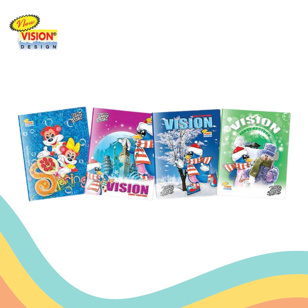 Jual BUKU TULIS NEW VISION 32 (1 PACK) | Shopee Indonesia