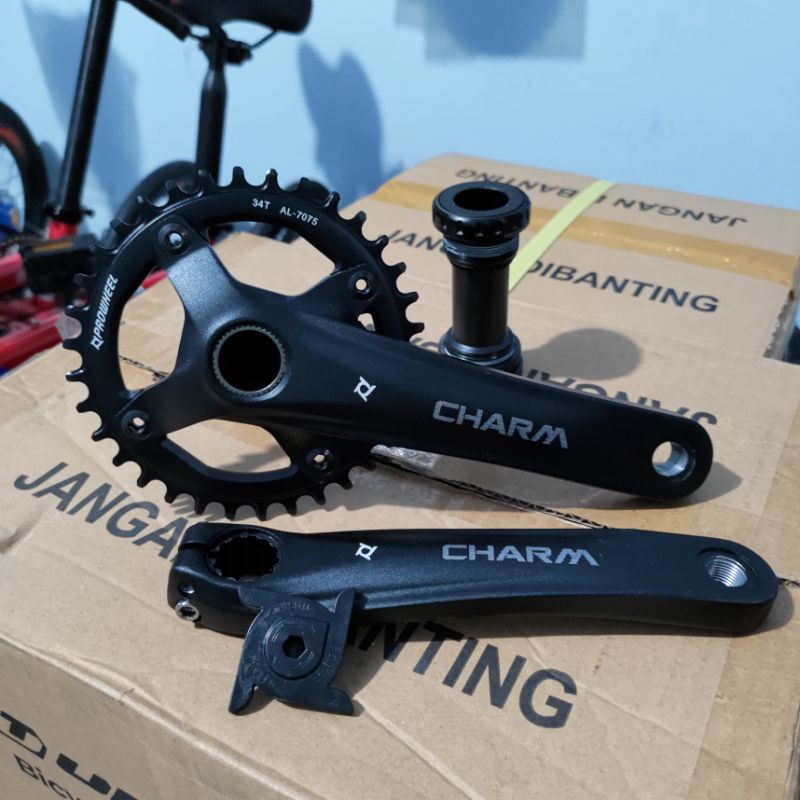 Jual Crankset MTB Hollowtech 2 ProWheel Charm 170mm | Shopee Indonesia