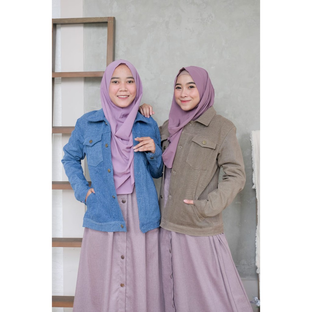 Jual JEANS JACKET JAKET BY CASSIE LABELS/ALL SIZE | Shopee Indonesia