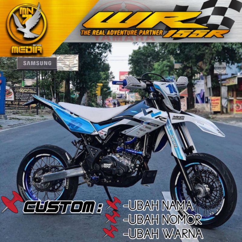 Jual DECAL STIKER YAMAHA WR 155R~decal sticker yamaha wr 155r~Decal WR ...