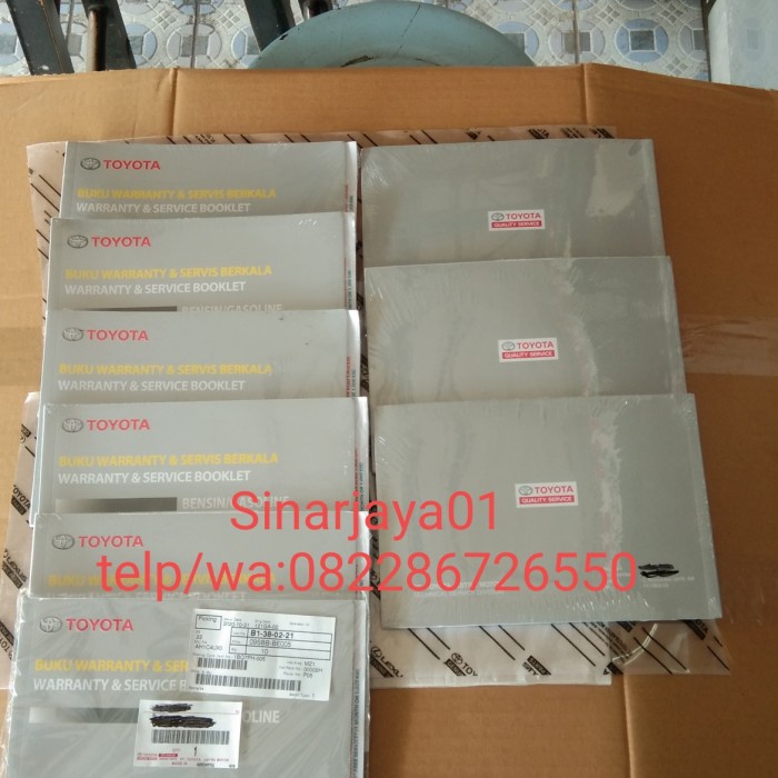 Jual buku service toyota tipe mobil bensin | Shopee Indonesia