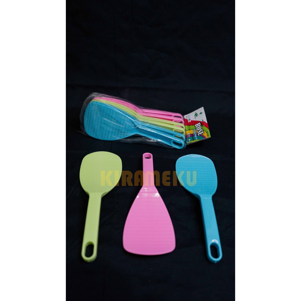 Jual Entong Nasi plastik Tebal Maxi KVN | Shopee Indonesia