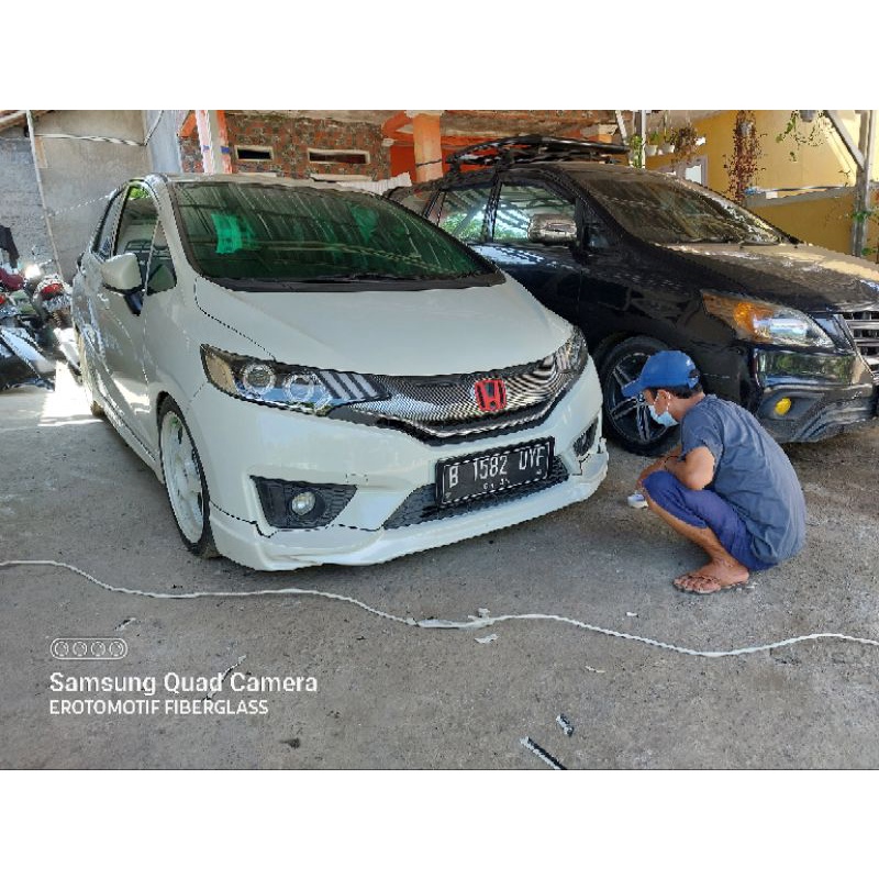 Jual Bodykit Honda Jazz GK5 2014-2017 grtduraflexbodykit- | Shopee Indonesia