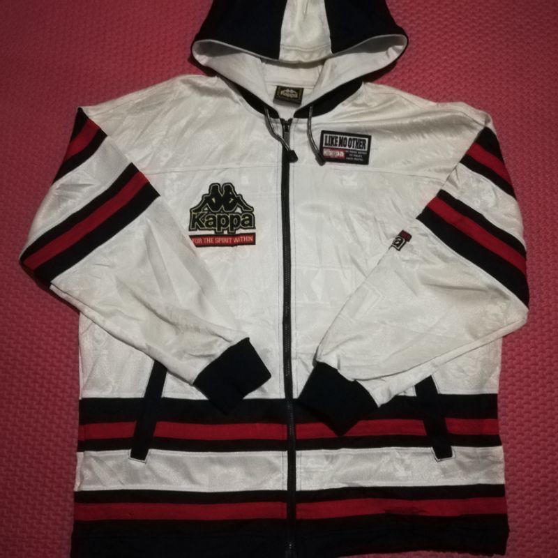 Jual kappa track jacket || vintage 90s jacket hoodie kappa | Shopee ...