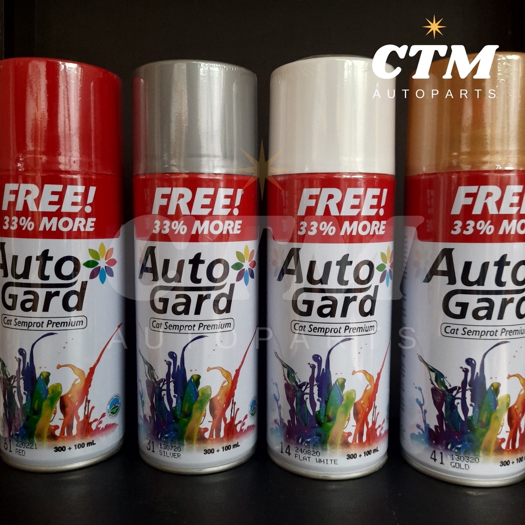 Jual AUTOGARD Cat Semprot Premium Motor Rumah 400ml | Shopee Indonesia