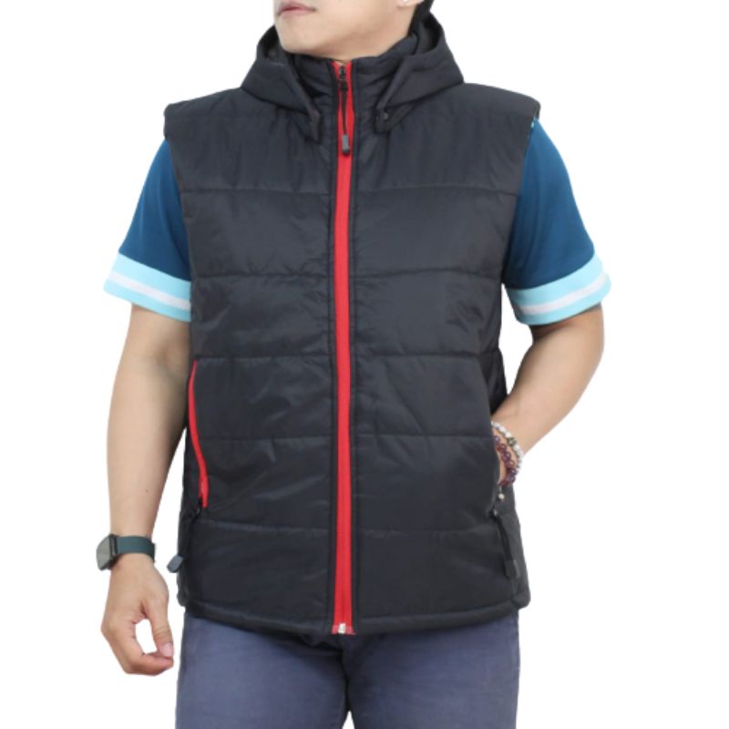 Jual Rompi Motor Tebal Hoodie Anti Angin Vest keren | Shopee Indonesia