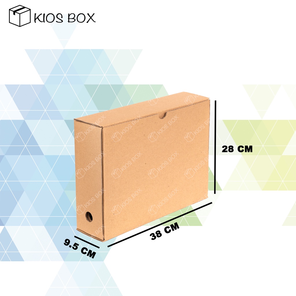Jual Kardus Box Arsip / Box File Kecil Polos 38x9.5x28 | Shopee Indonesia