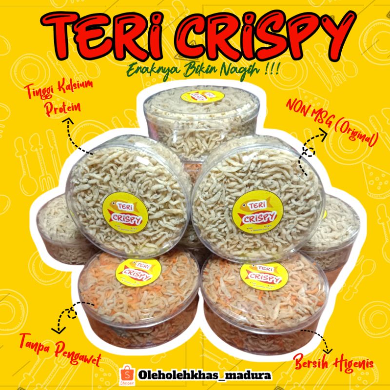 Jual TERI CRISPY | Anchovy crispy | Kendui Renyah Virall | Shopee Indonesia