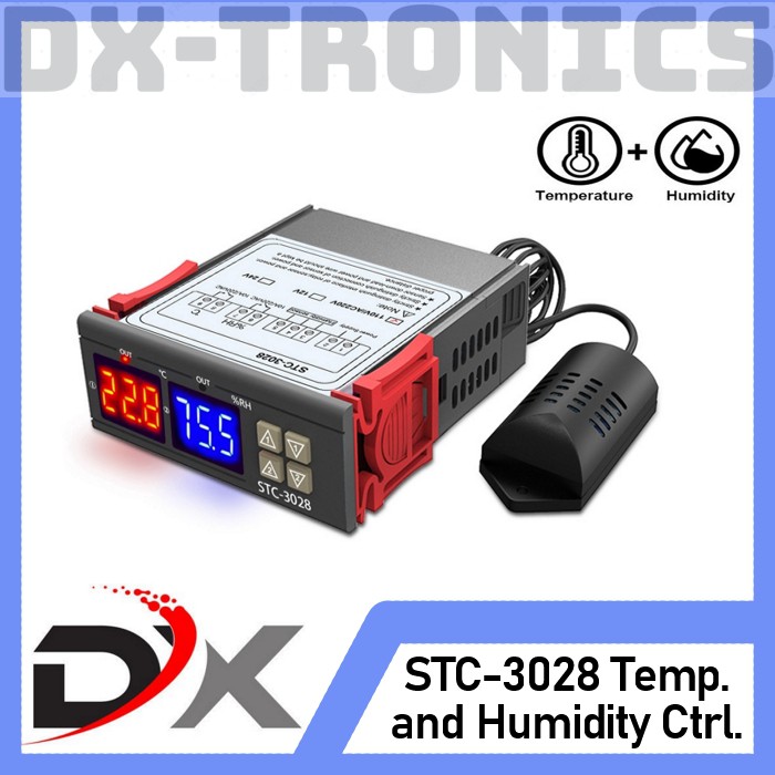 Jual STC-3028 Temperature & Humidity Controller Thermostat & Hygrostat | Shopee Indonesia
