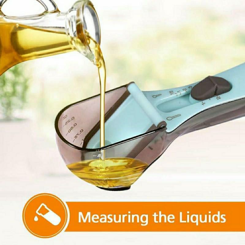 Jual Sendok takar magnetic / Sendok ukur multifungsi adjustable bisa ...