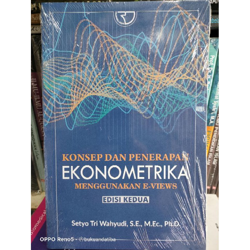 Jual KONSEP DAN PENERAPAN EKONOMETRIKA MEMGGUNAKAN E VIEWS - SETYO TRI WAHYUDI | Shopee Indonesia
