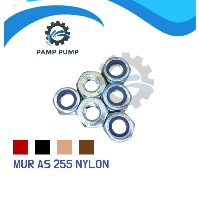 Jual MUR AS ATAU MUR NILON M10 x 1.5 POMPA JETPUMP | Shopee Indonesia
