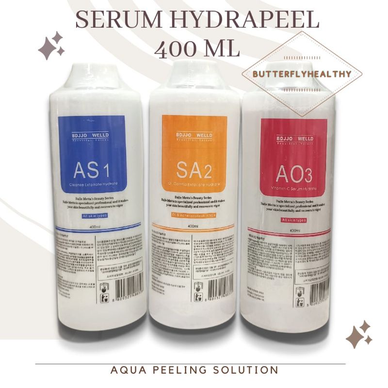 Jual AQUA PEEL SERUM UNTUK ALAT HYDRA PEEL PER BOTOL 400ML | Shopee ...