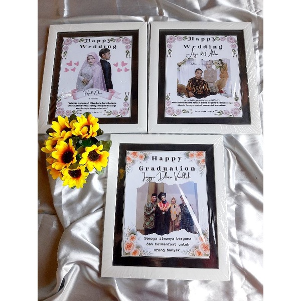 Jual Kado Frame by request/Kado Ulang tahun/Lamaran/Wedding | Shopee ...