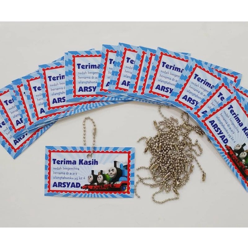 Jual Label susu air Kitkat undangan bunting flag cake topper Pocky ...