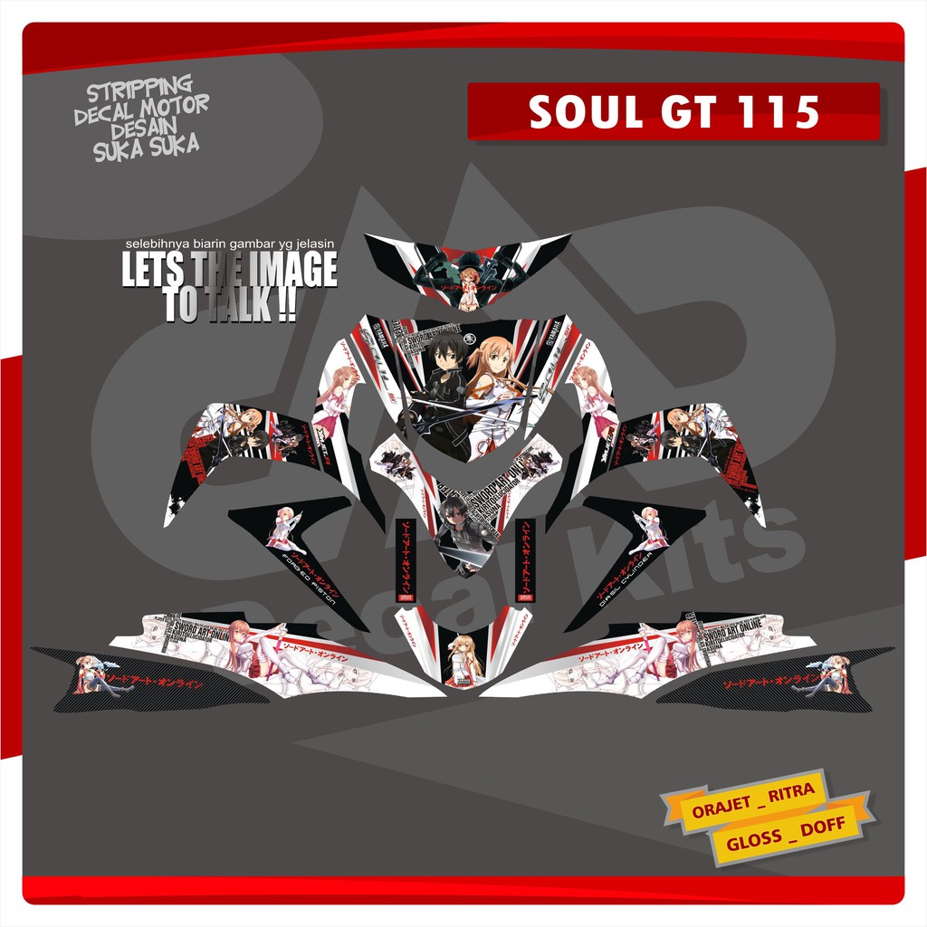 Jual stiker soul gt decal soul gt stiker mio soul gt decal mio soul gt ...