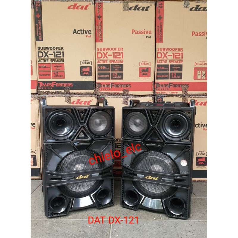 Jual SPEAKER AKTIF DAT 12" DX121 SPEAKER DAT DX121( BELUM TERMASUK ...