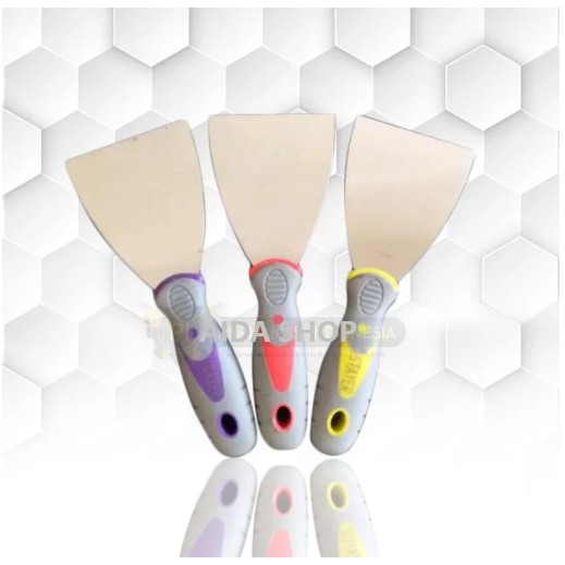 Jual Kapi Cat 3" Kapi Dempul 3 Inch Kapi Plamir 3" Kapi 3" Gagang Karet ...